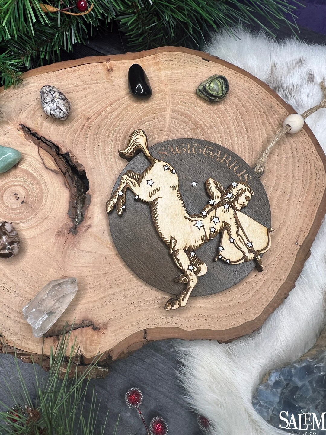 Sagittarius Gift Astrology Gifts Witchy Ornaments Yuletide - Etsy