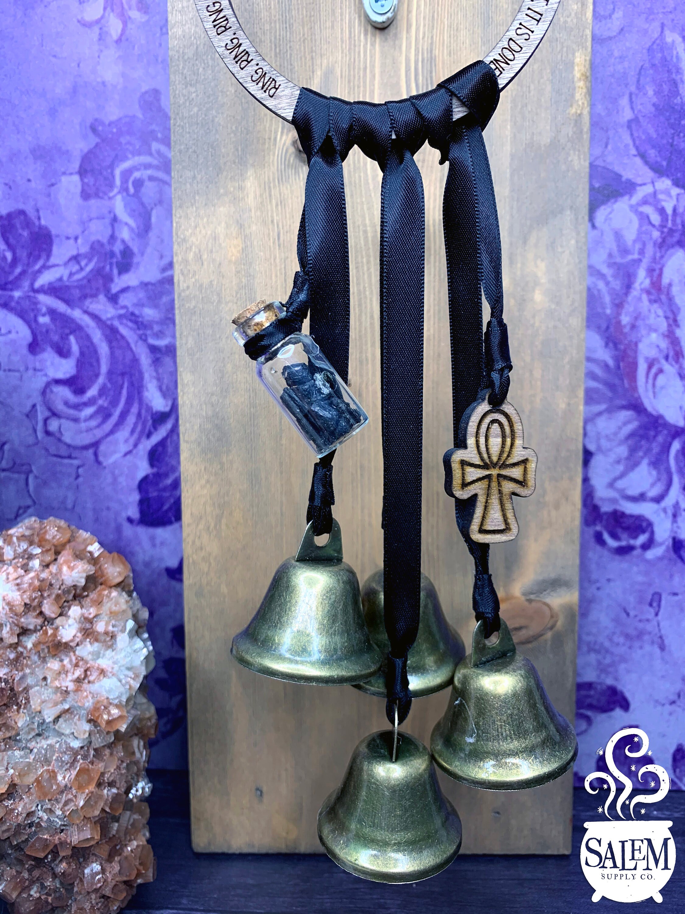 Witch Bells for Protection Witchy Decor Wiccan Decor Pagan | Etsy