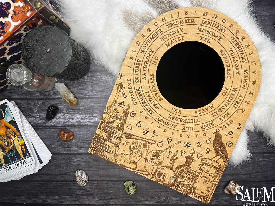 Pendulum Board, Scrying Mirror, Divination Board, Pendulum Mat ...