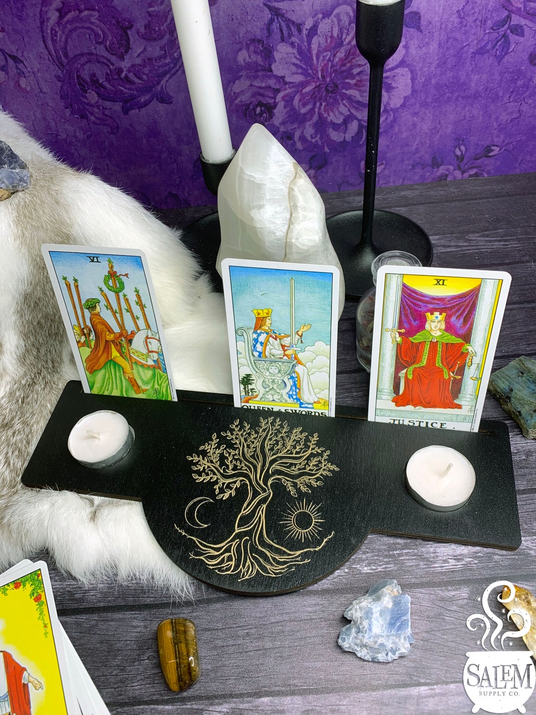 Tree of Life Tarot, Card of the Day, Tarot Card Stand, Oracle Card ...
