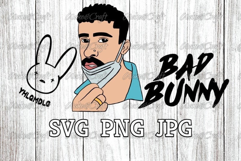 Bad Bunny Huge Clipart Bundle SVG, PNG, & JPG Instant Download - Etsy