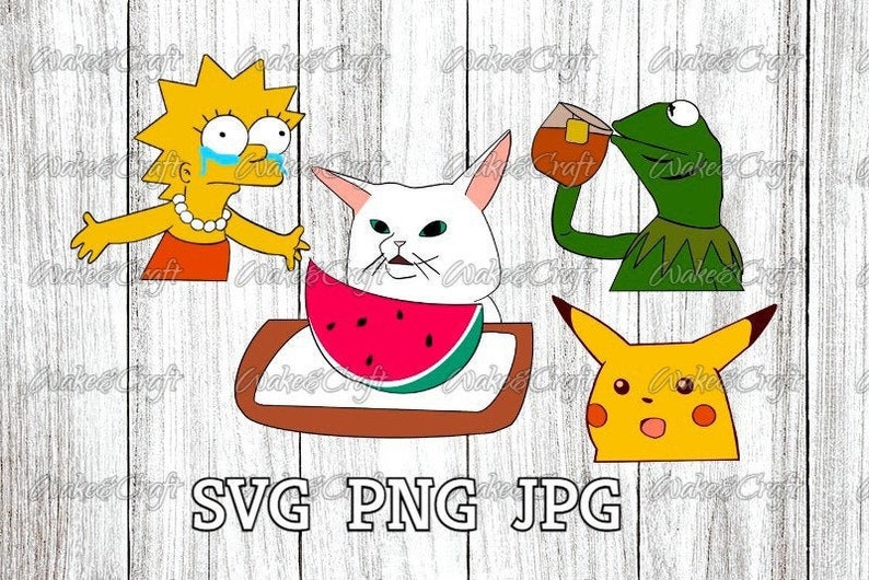 Meme Bundle Layered SVG, PNG, & JPG Instant Download - Etsy