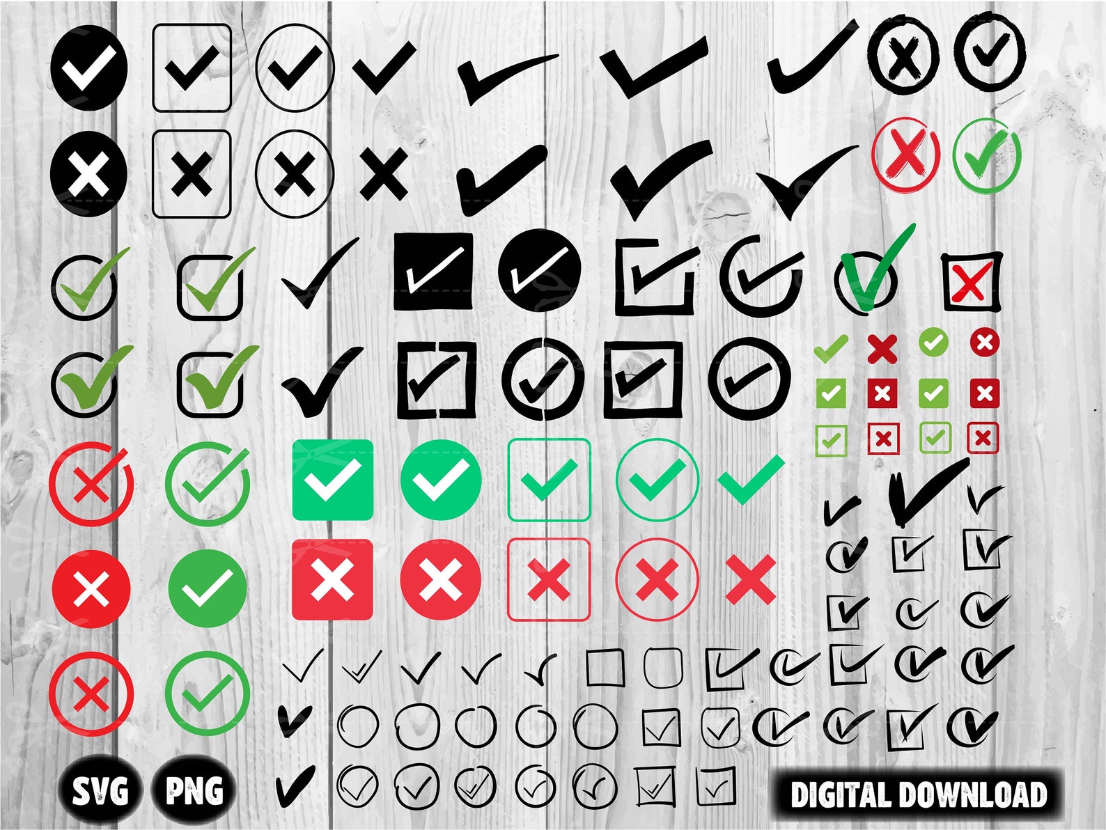 Check Mark SVG Check Box Svg Checklist Svg Check Mark Png - Etsy