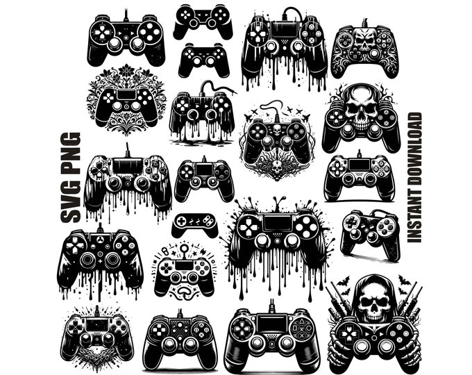 Game Controller Svg, Gamepad Svg, One Svg, Cricut Design Space ...