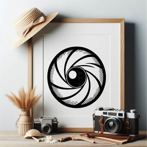 Camera Shutter Svg , Vintage Camera Svg, Camera Shutter Silhouette ...