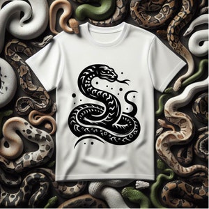 Snake Svg, Snake Silhouette, Snake Clipart, Snake Cricut, Rattle Snake ...