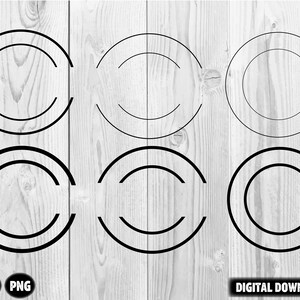 DOUBLE CIRCLE Frame SVG Circle Monogram Svg Double Circle - Etsy