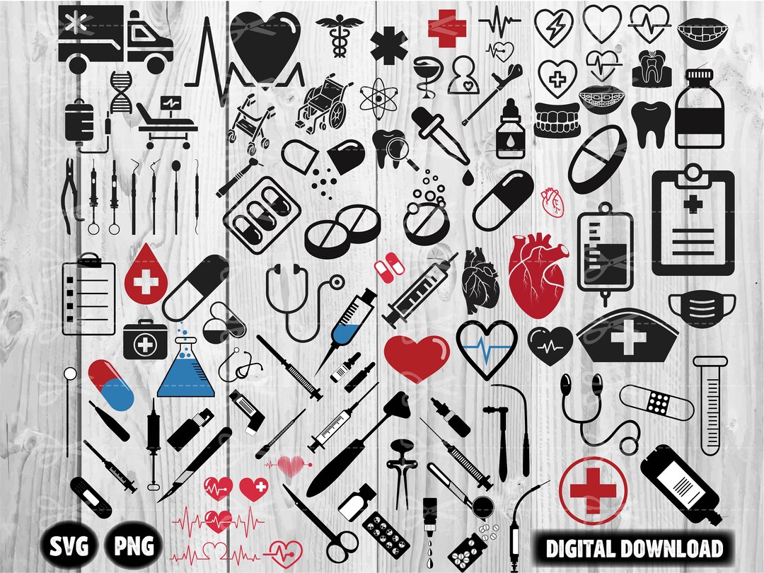 Medical Svg Nurse Svg Nursing Svg Hospital Svg Medic Svg - Etsy