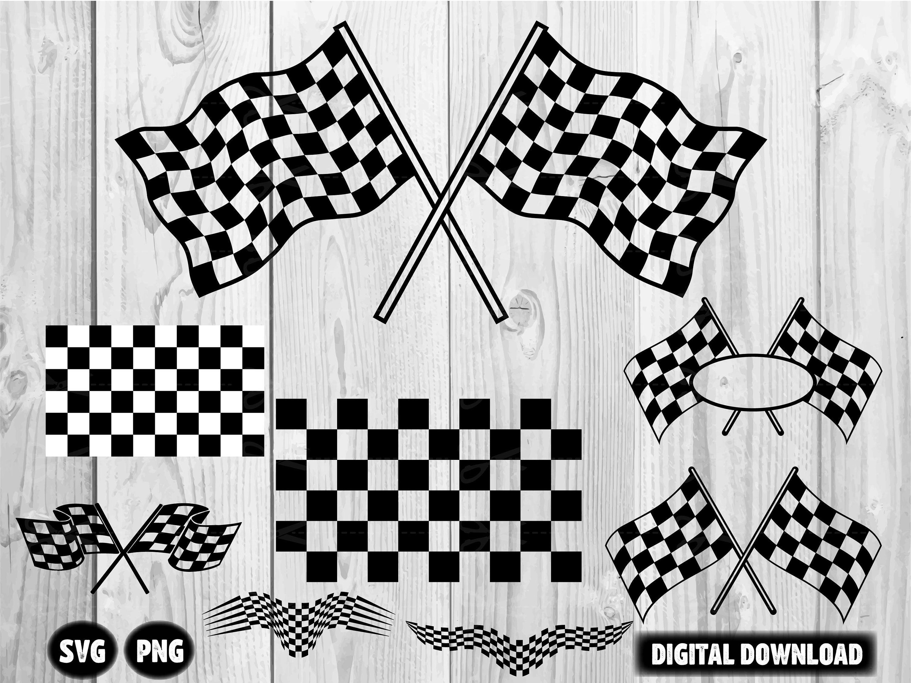 Racing Stripes Flag