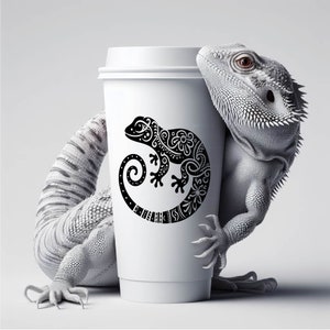 Lizard Svg Bundle, Reptile Svg, Lizard Silhouette, Lizard Clipart ...