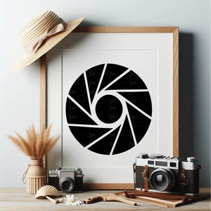 Camera Shutter Svg , Vintage Camera Svg, Camera Shutter Silhouette ...