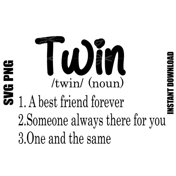 Twins Svg - Etsy
