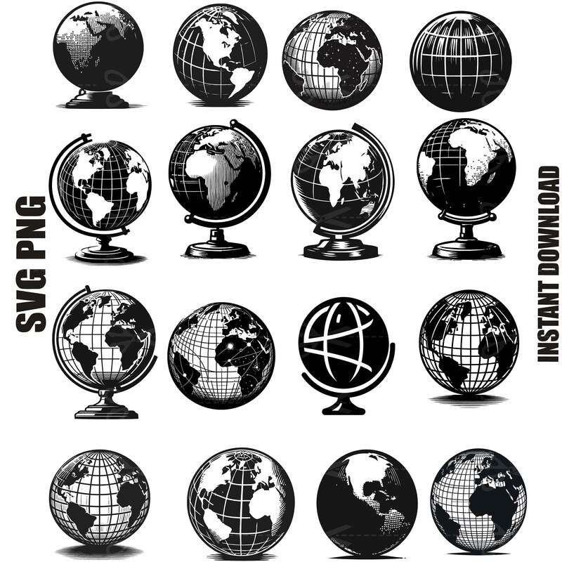 Earth Svg File - Etsy