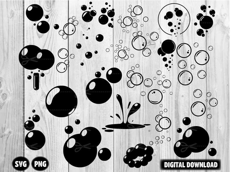 Bubbles Svg Blowing Bubbles Svg Soap Bubbles Svg Bubbles - Etsy