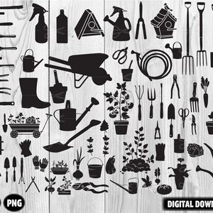 Garden Tools SVG Bundle Gardening Tools SVG Tools SVG - Etsy