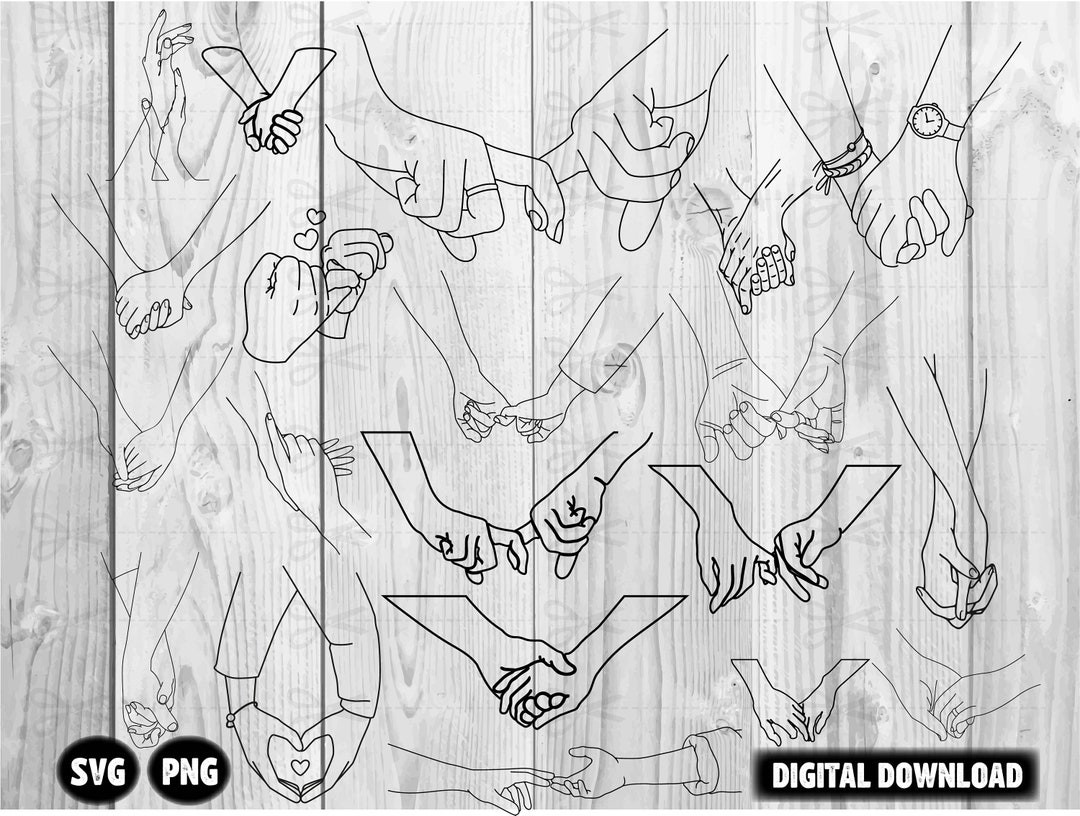 Holding Hands SVG Couple Hands Svg Hand Holding Svg Hands - Etsy