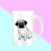 Puggle SVG, Puggle Png, Puggle Dog Svg, Puggle Dog Head Svg, Peeking ...