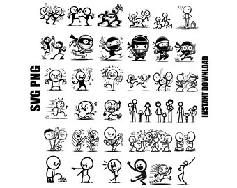 Stick Family Svg Bundle Stick Family Cut Files Stick Family - Etsy