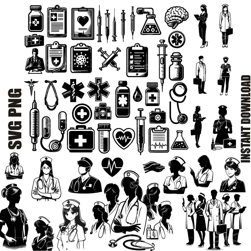 Medical Svg - Etsy