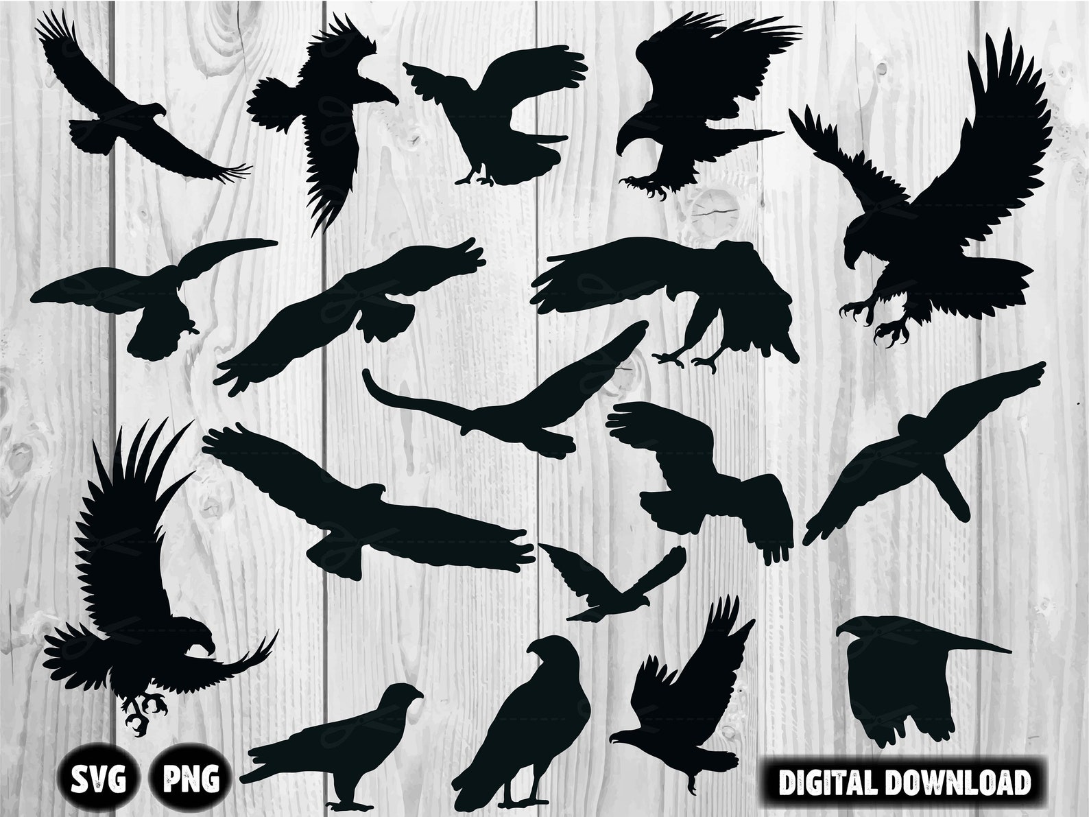 Hawk Svg Hawk Silhouette hawk Svg Bundle Eagle Svg eagles - Etsy