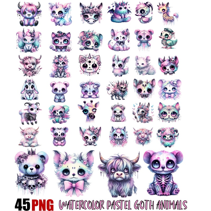 Pastel Goth Kawaii - Etsy