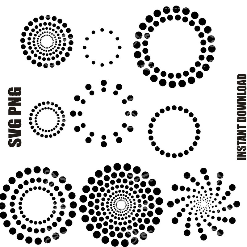 Polka Dot Frame - Etsy