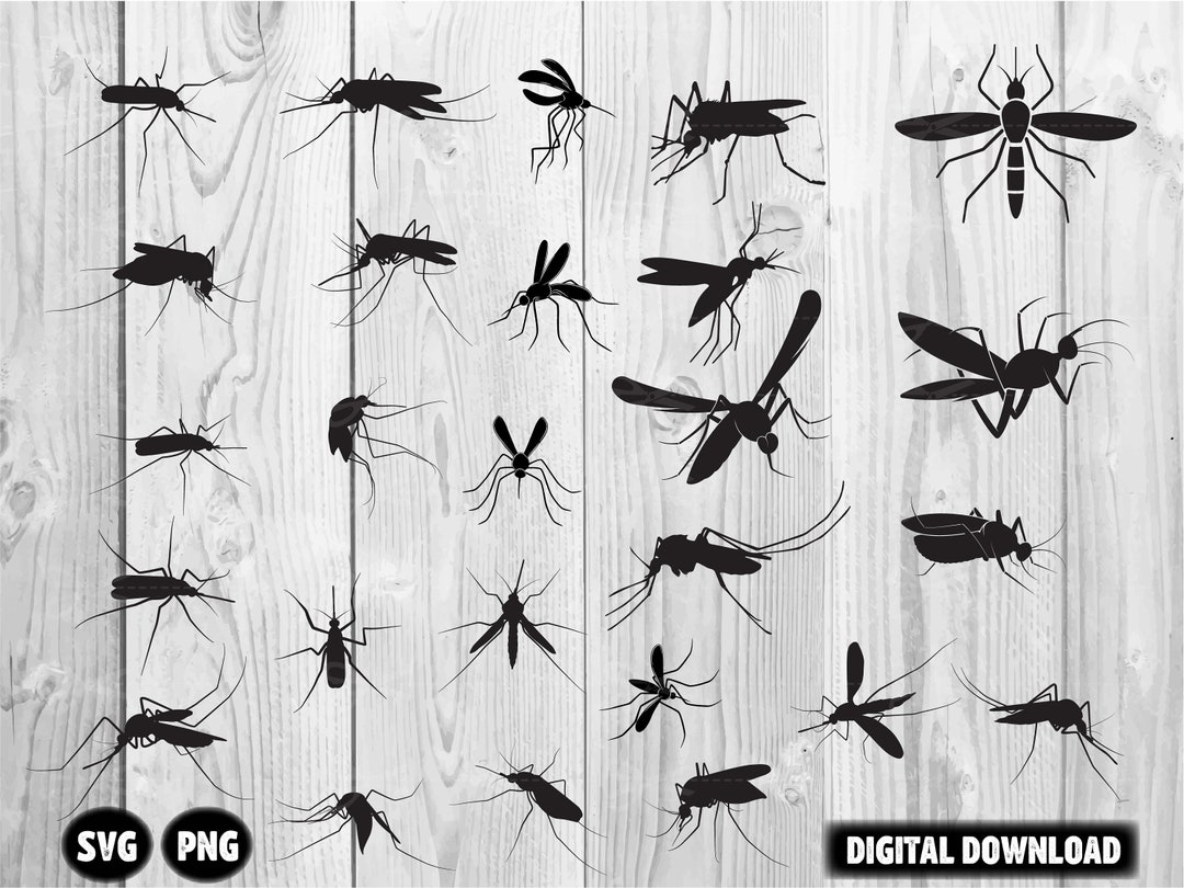 Mosquito Svg, Mosquitoes Svg, Mosquito Cut Files, Mosquitos Svg ...