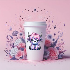 Watercolor Adorable Pastel Goth Animals PNG, Creepy Pastel Goth Cute ...