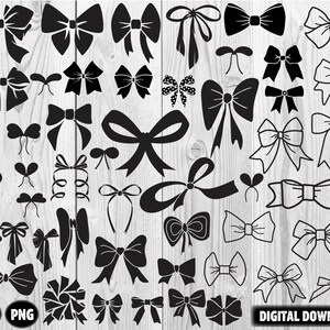 Ribbon Bow SVG Bundle Ribbon SVG Bow Svg Present Svg Bow - Etsy