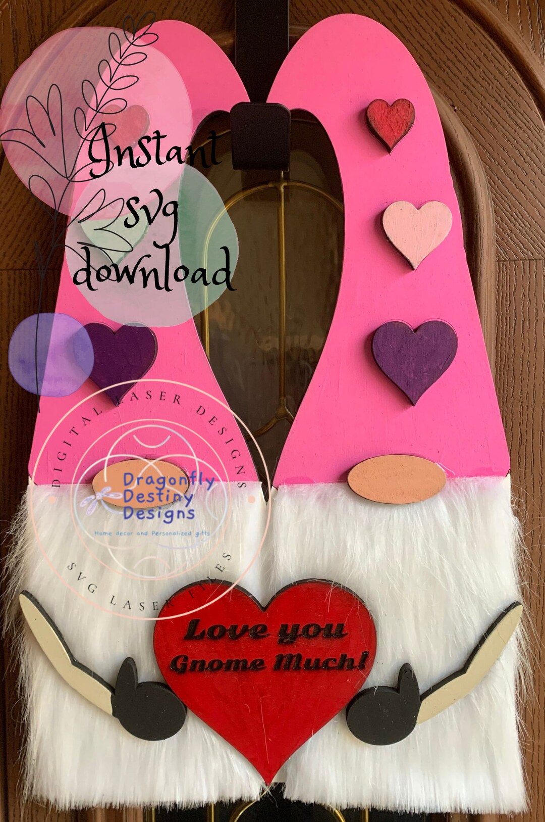 Love You Gnome Much SVG File - Etsy