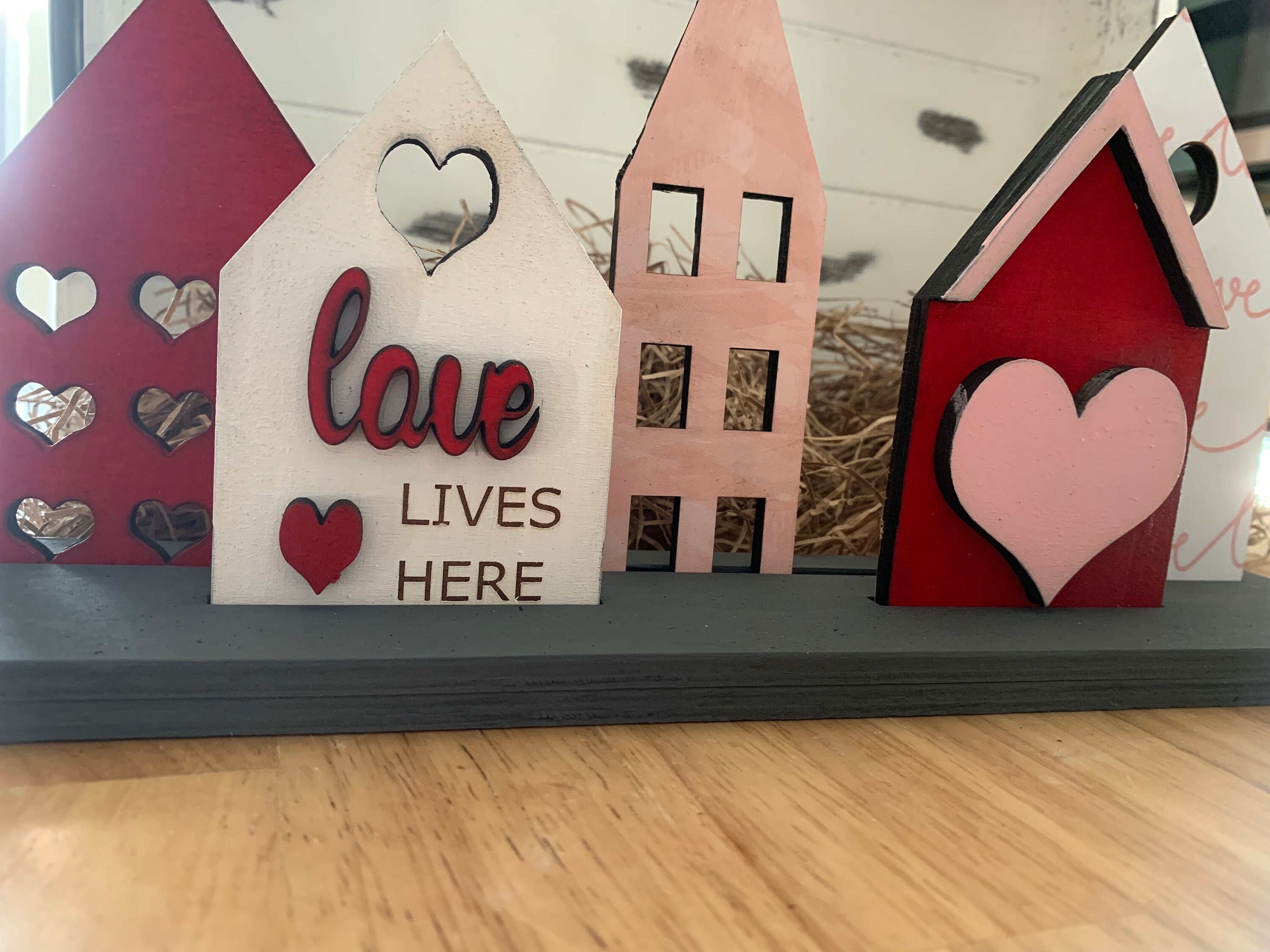Valentine Village SVG File (digital Download) - Etsy