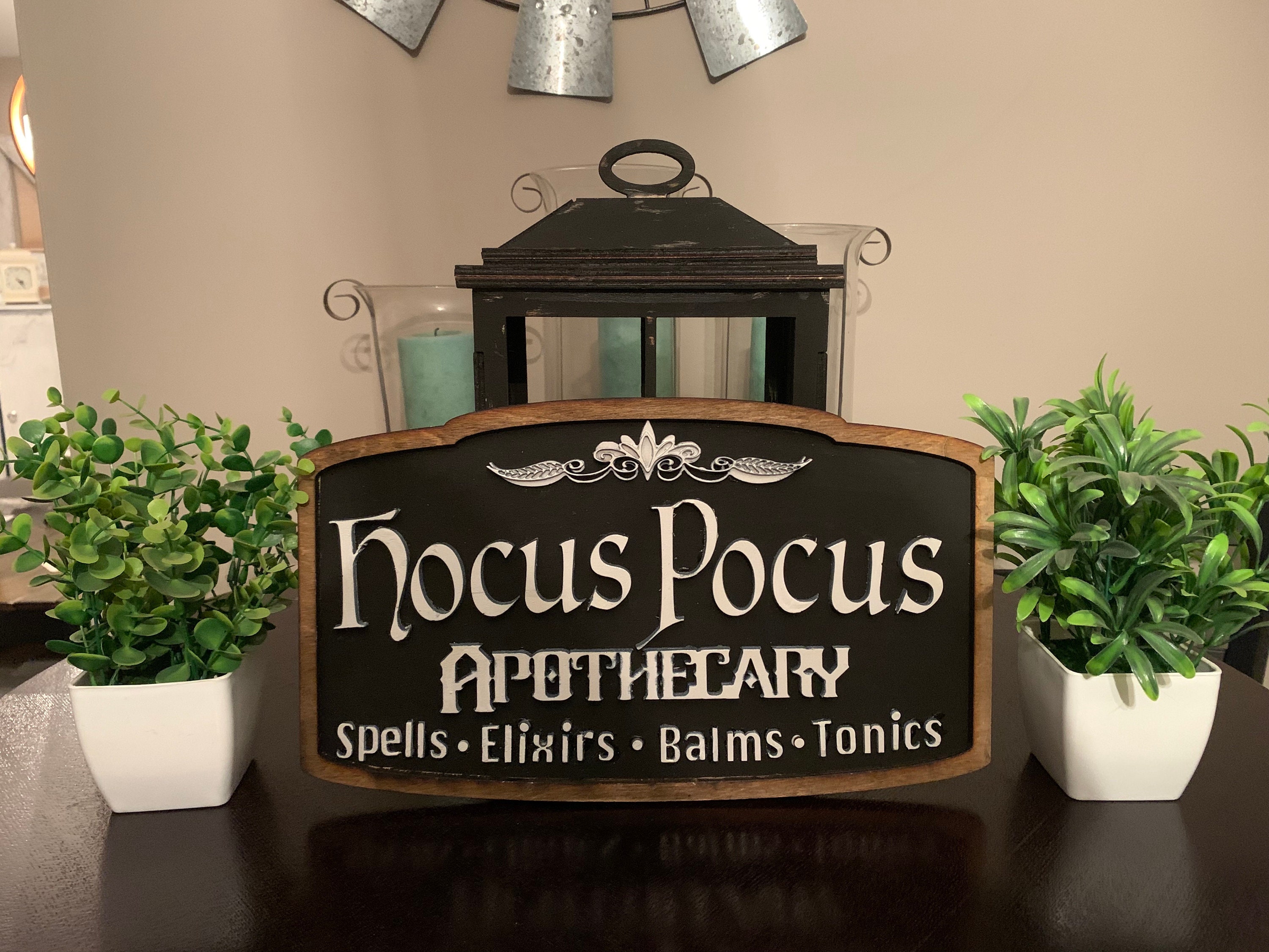 SVG File for Hocus Pocus Apothecary Sign - Etsy