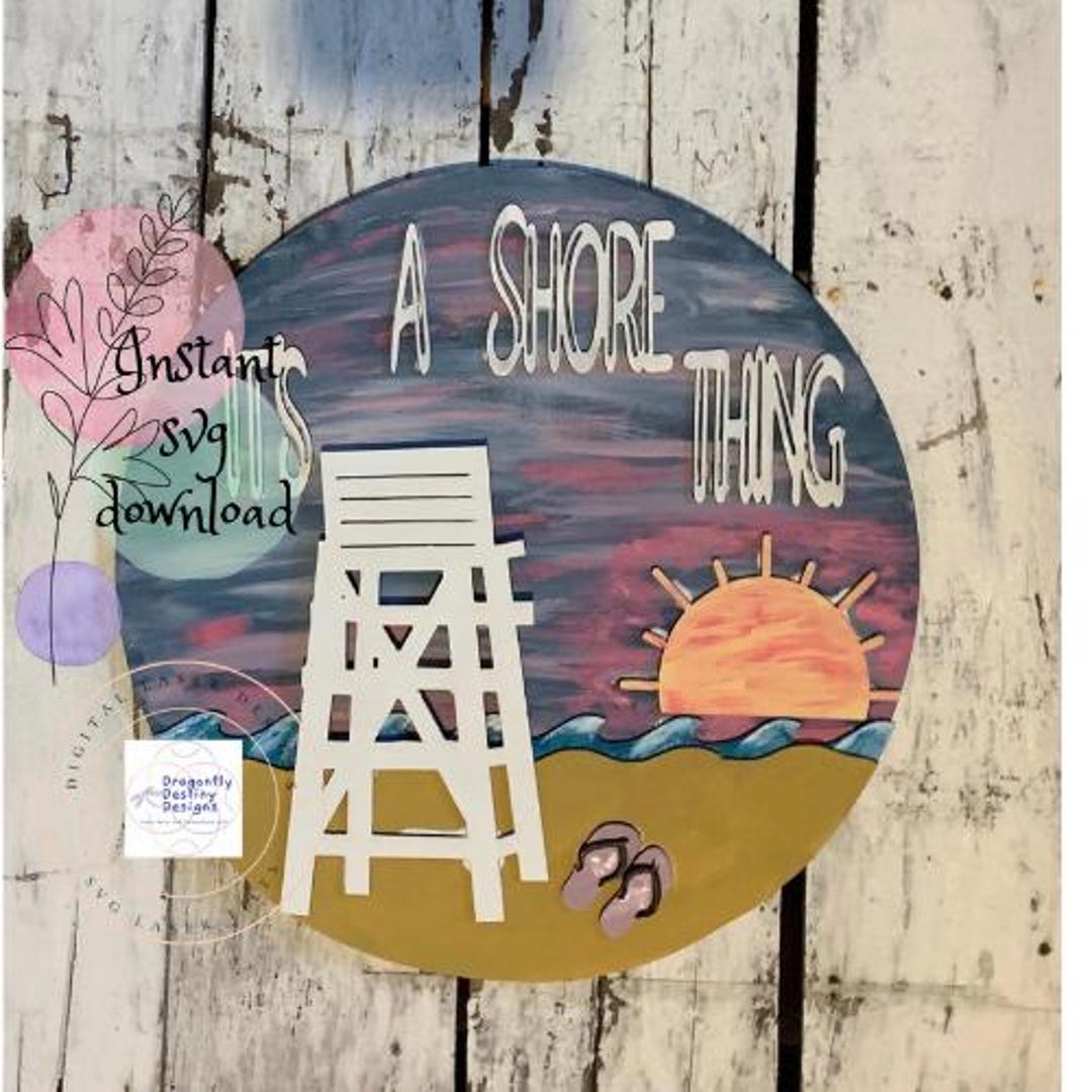 It's a Shore Thing SVG File - Etsy