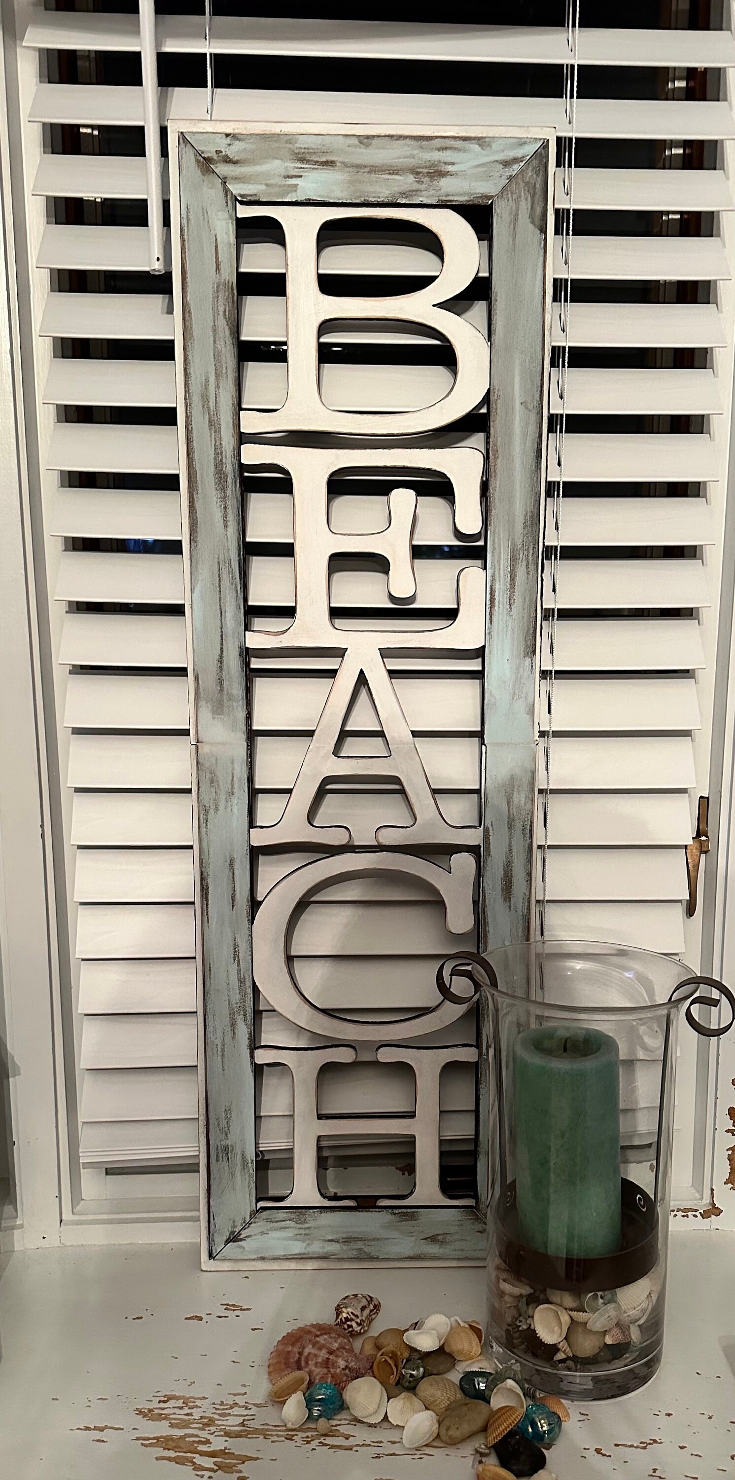 SVG File for the Long and Short BEACH Sign - Etsy