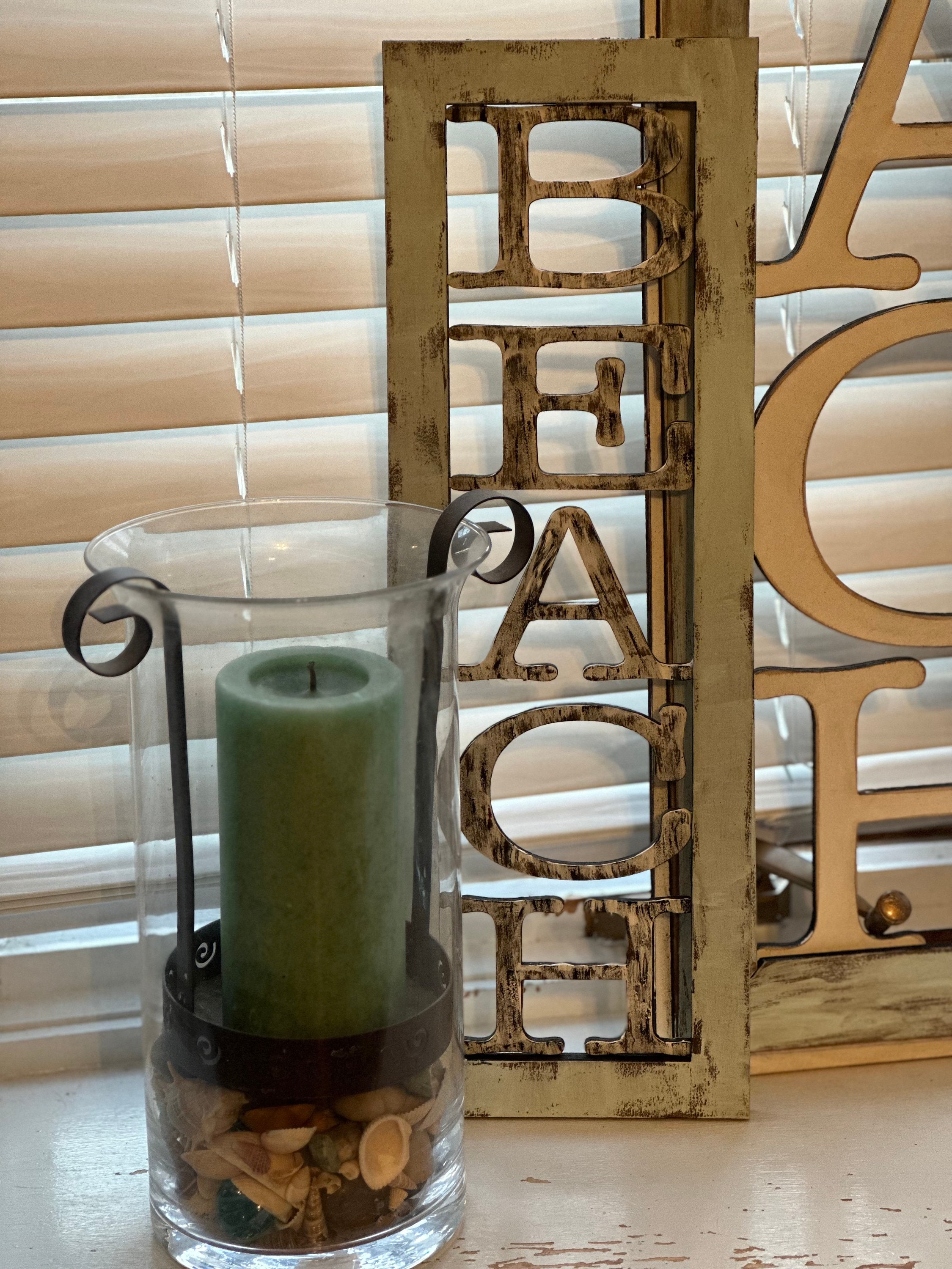 SVG File for the Long and Short BEACH Sign - Etsy