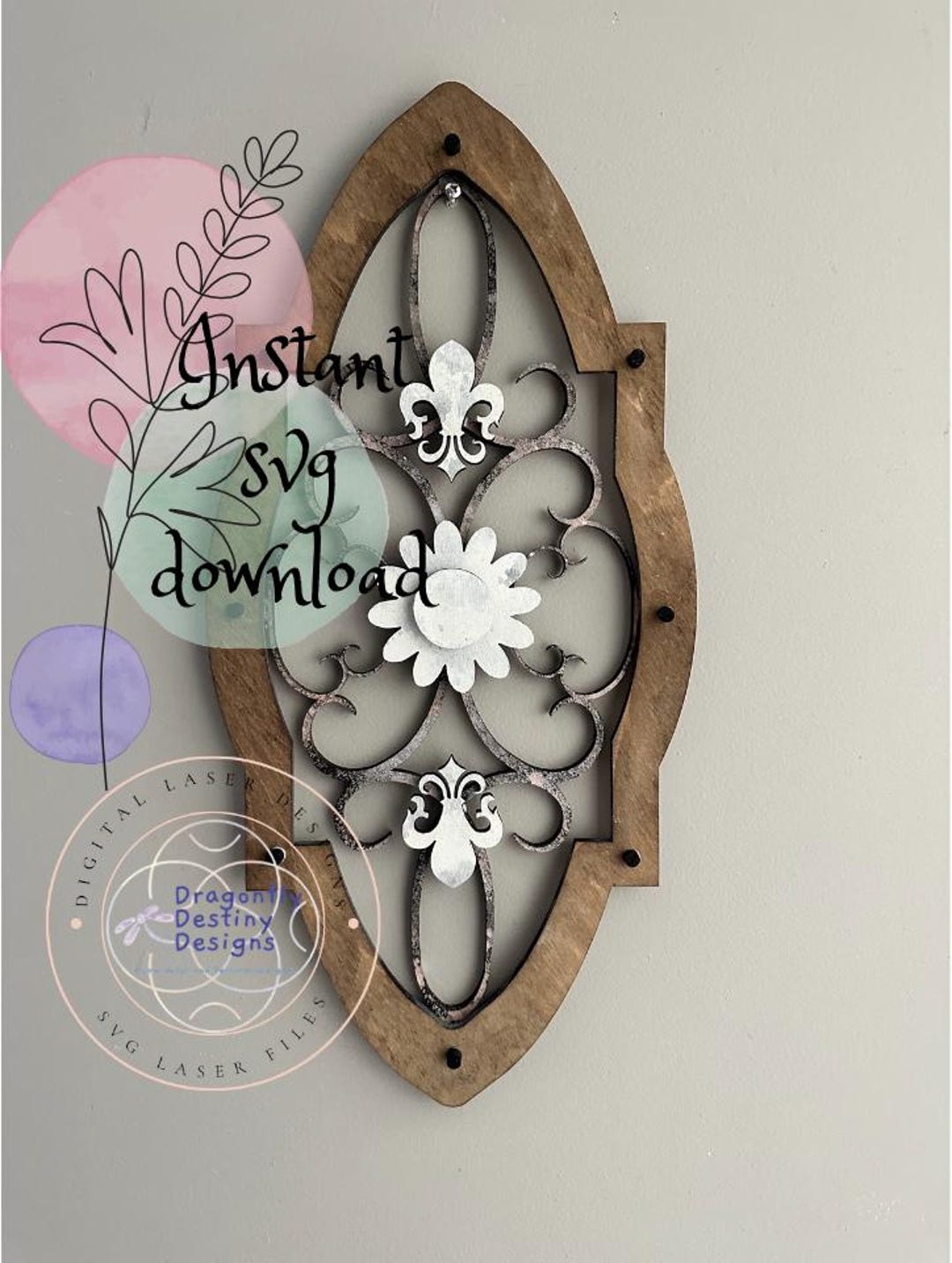 French Wall Hanging SVG File (digital Download) - Etsy