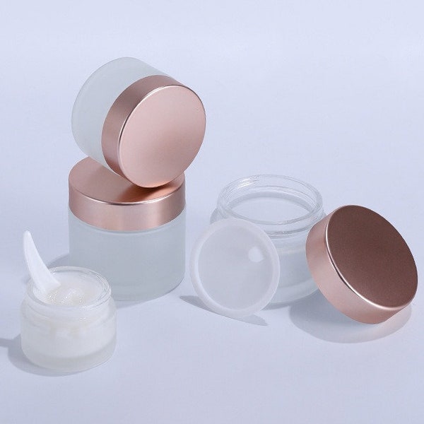 Frosted Glass Jars - Etsy