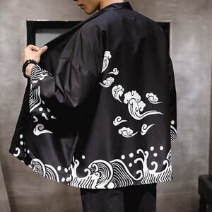 Japanese Kimono Clothes Haori Yukata Male Female Samurai Obi - Etsy