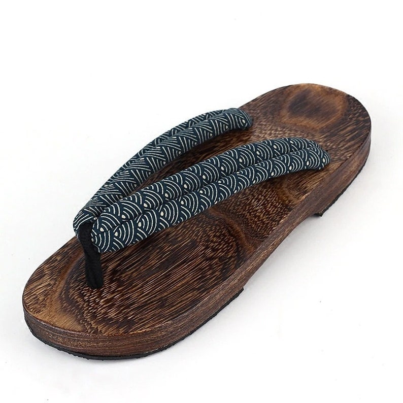 Japanese Geta Wooden Clogs Man Kimono Slippers Two-teeth Geta - Etsy