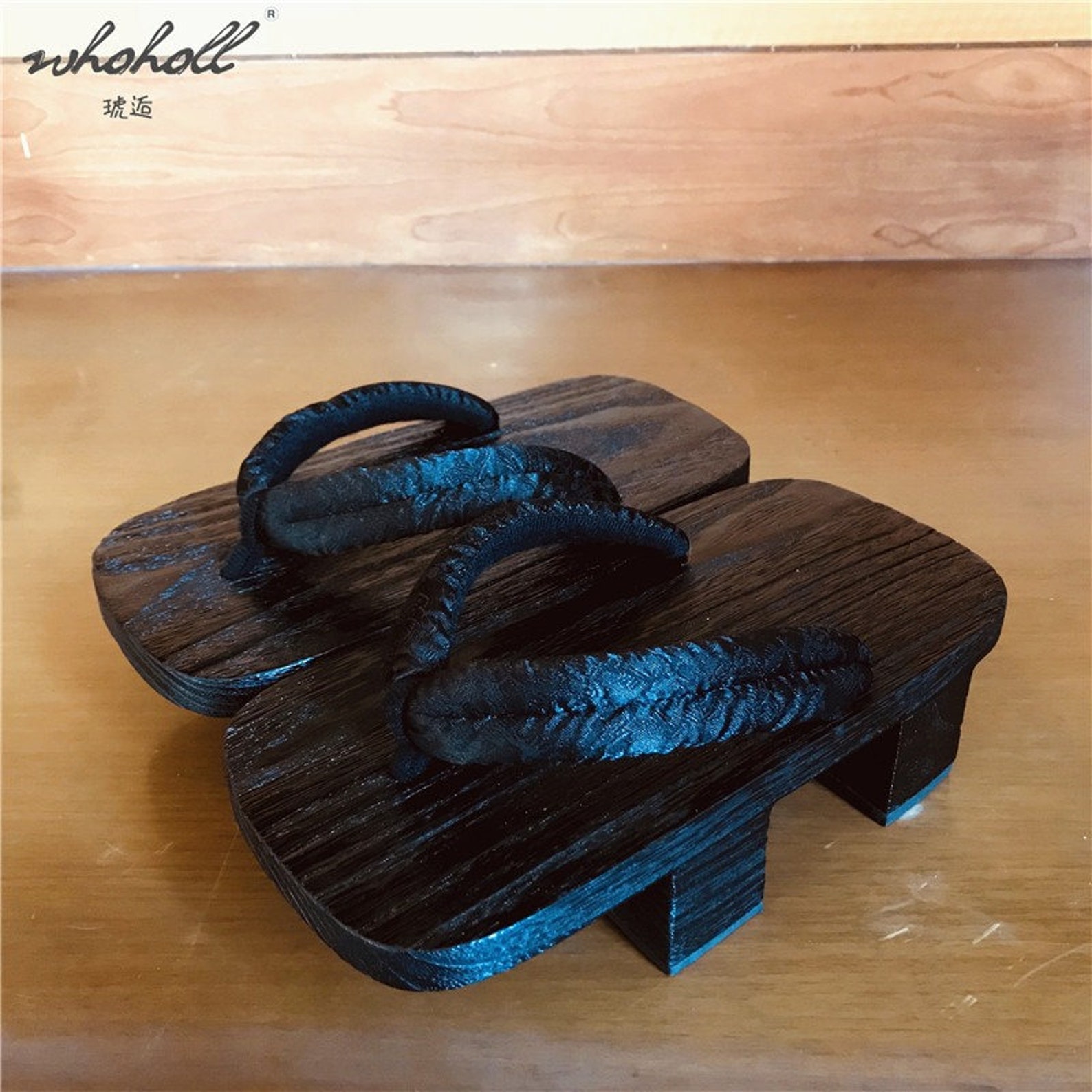 Japanese Slippers Geta Wooden Clogs Man Kimono Two-teeth Geta - Etsy