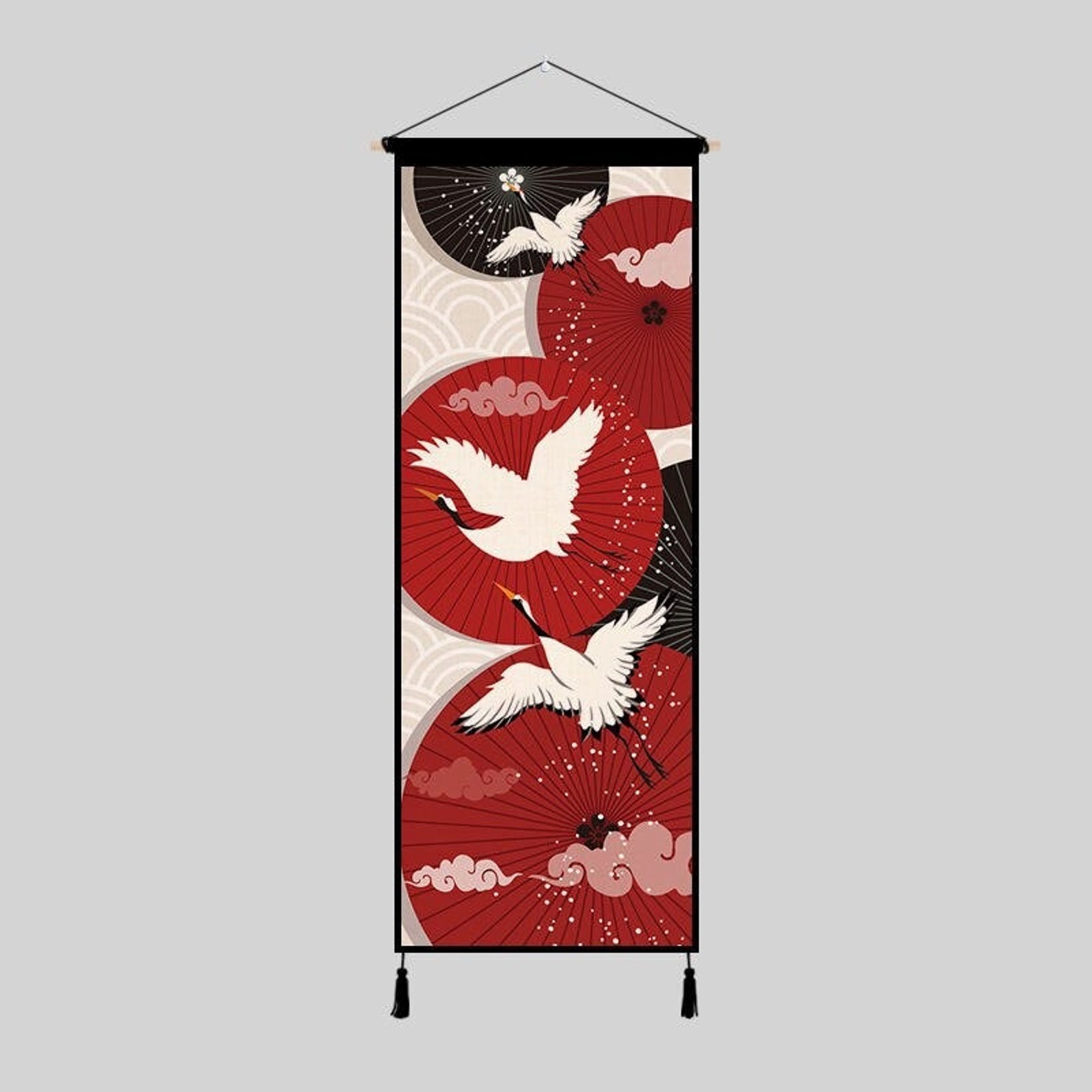 Japanese Ukiyoe Traditional Scroll Japanese Scroll Art Wall - Etsy