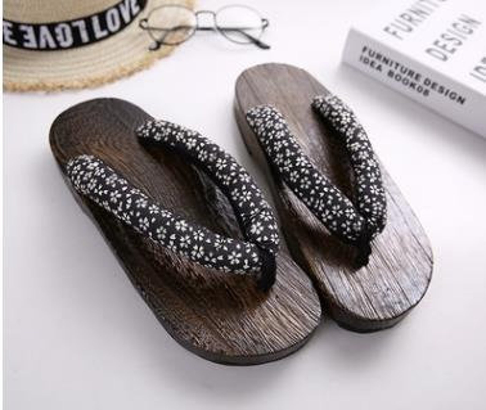 Japanese Geta Wooden Clogs Man Kimono Slippers Two-teeth Geta - Etsy