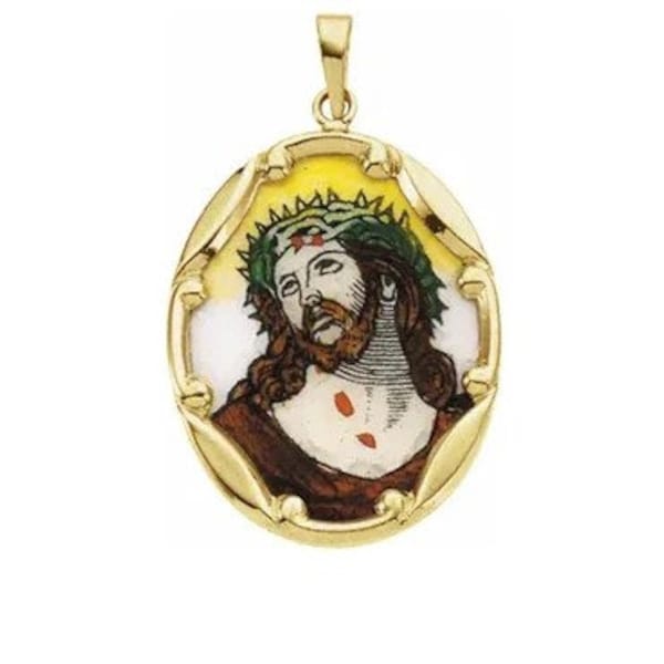 Jesus Medal - Etsy