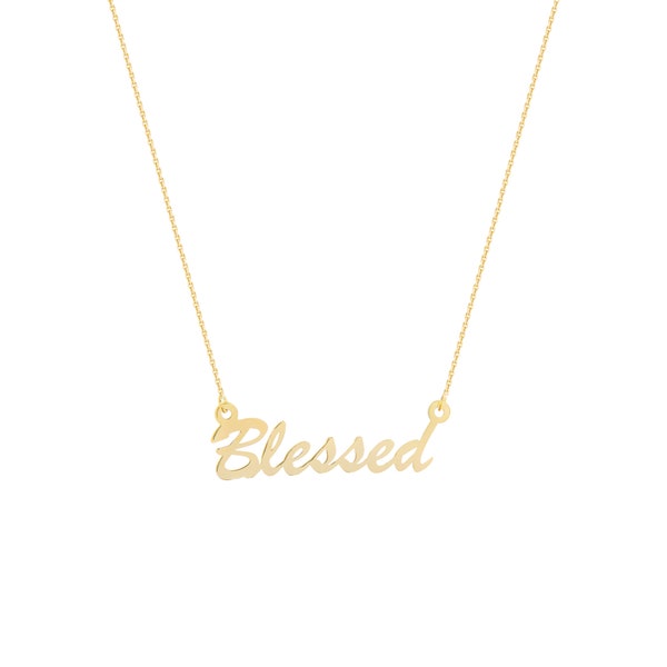 Blessed Necklace - Etsy