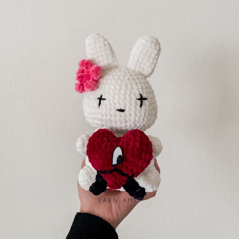 Bad Bunny Heart - Etsy