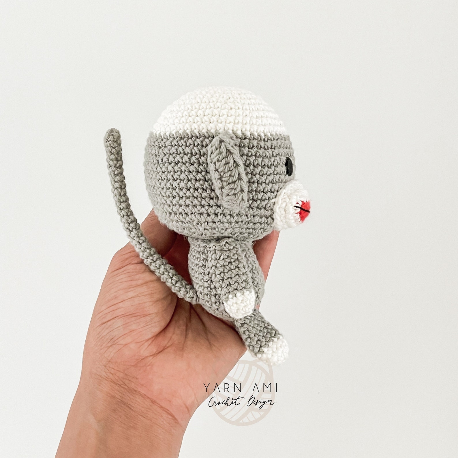 Timmy the Sock Monkey Amigurumi Crochet Pattern Instant - Etsy