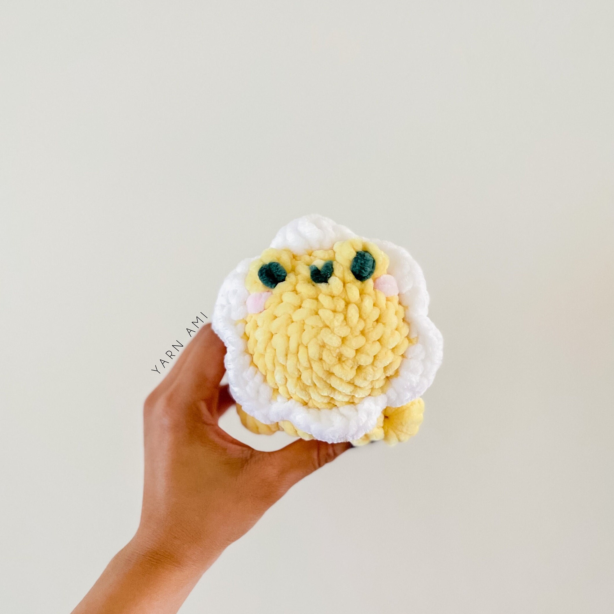 Daisy the Flower Frog Crochet Pattern Frog Amigururmi - Etsy