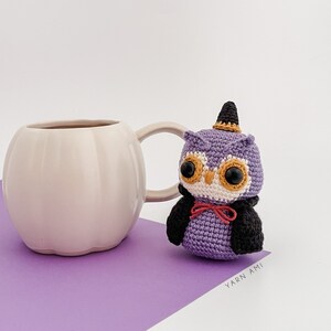 Odin the Magician Owl Crochet Pattern | Halloween Amigurumi (PDF ...