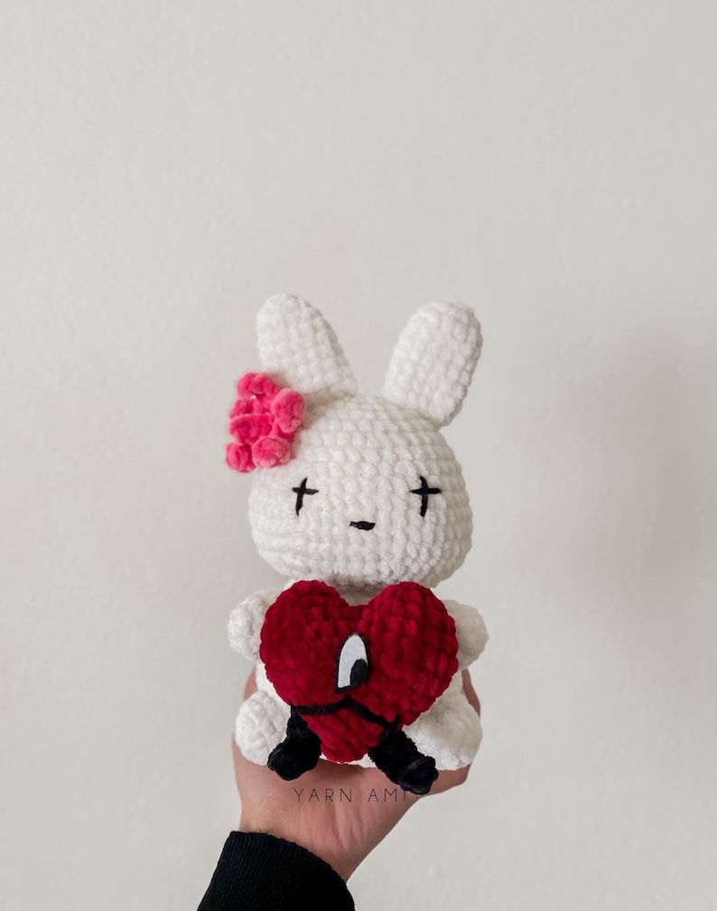 Bad Bunny Crochet Pattern: Bunny Amigurumi (PDF Download) - Etsy