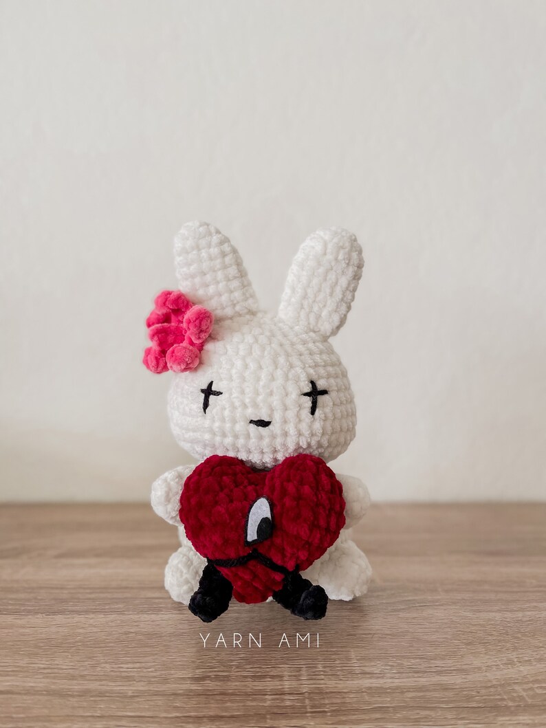 Bad Bunny Crochet Pattern: Bunny Amigurumi (PDF Download) - Etsy